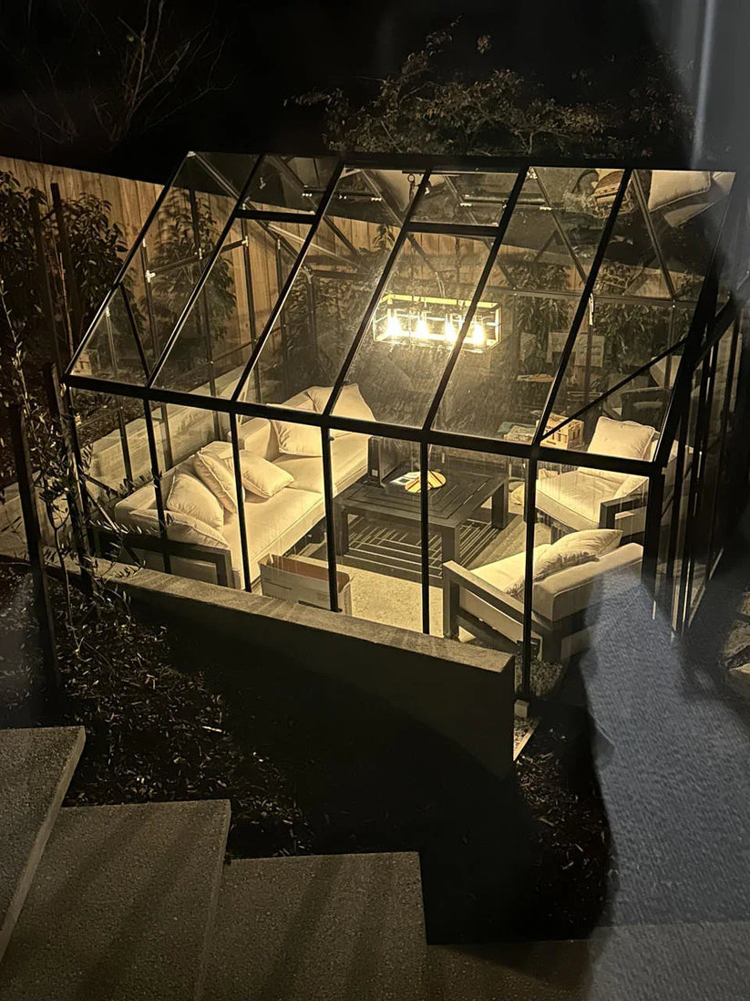 10x12ft Glasshouse 4mm Toughened | Winter Gardenz – wintergardenz.co.nz